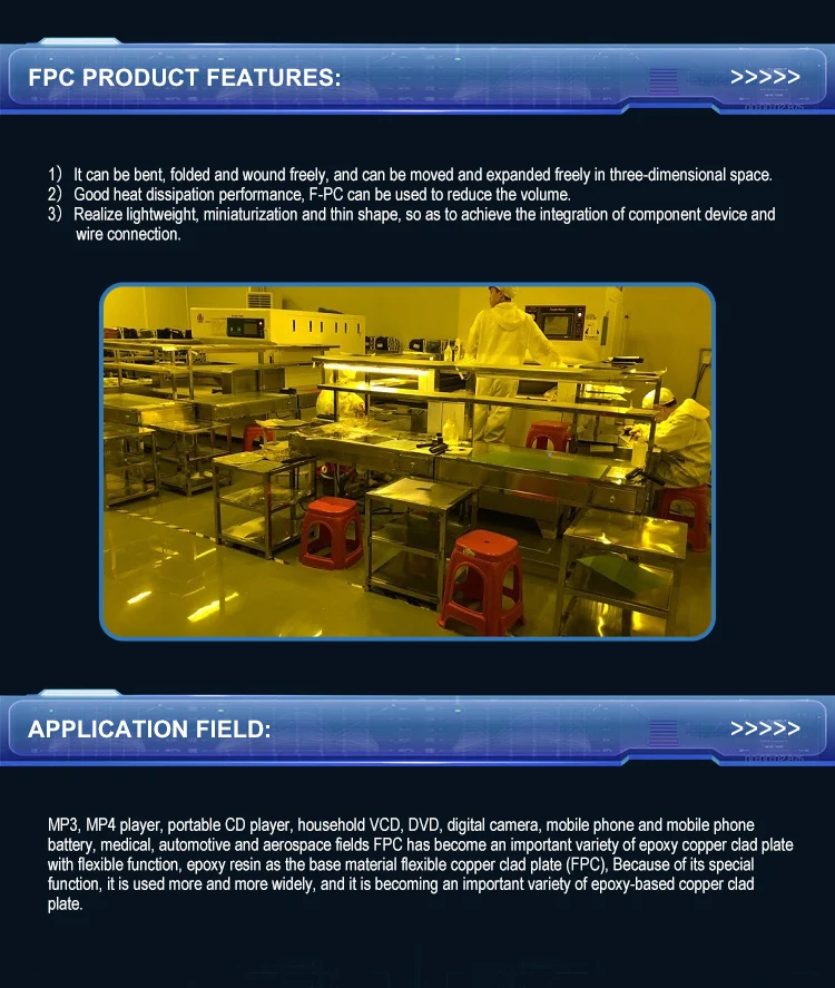 2layer Blank Fr4 Flex Material Substrate Pcb Design Customization Sheet ...