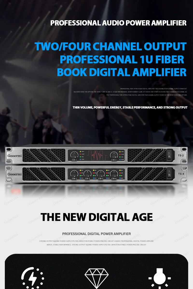 10000 Watt Power Amplifier - High Quality Digital Amplifier