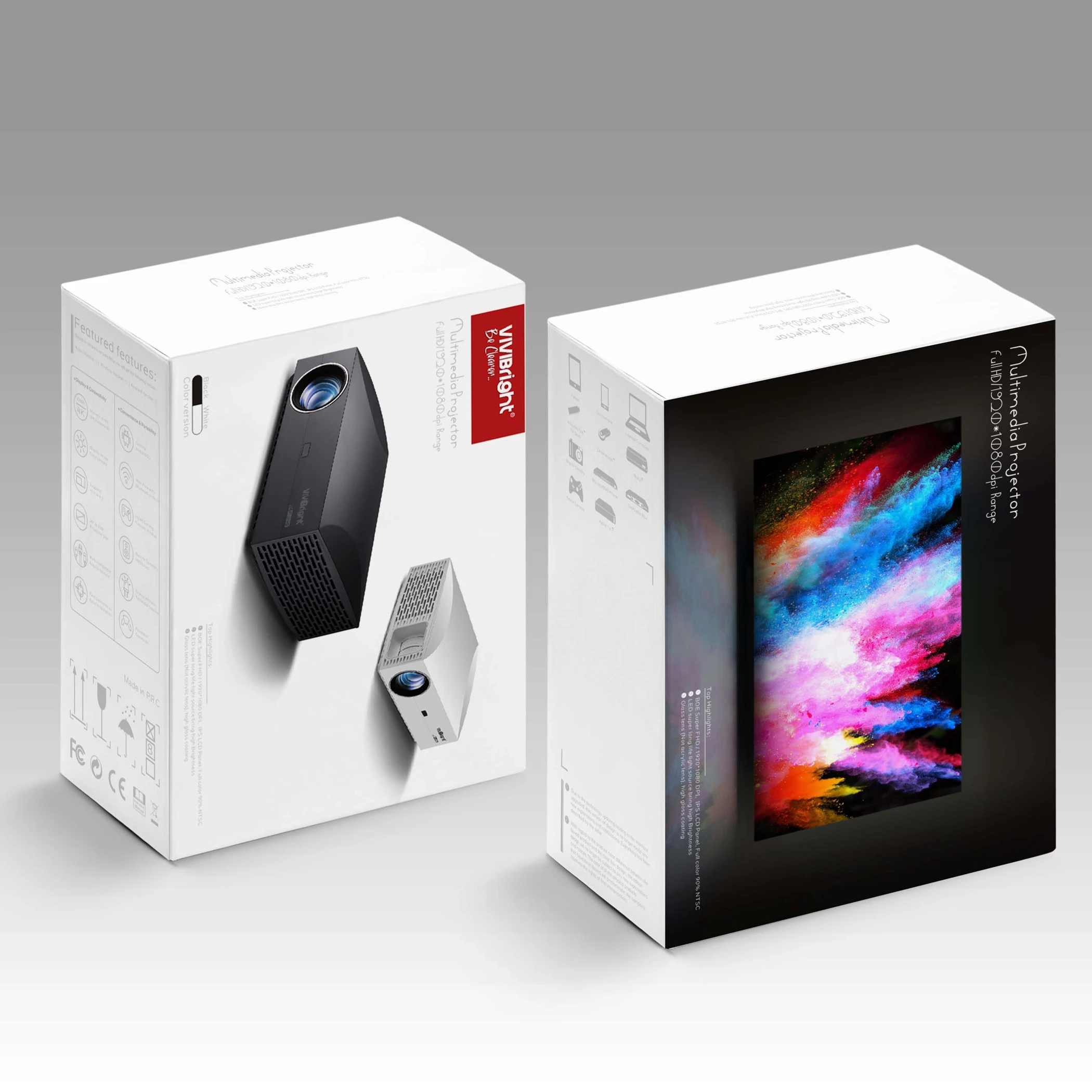 Top 1 Newest Model F30 Vivibright Full Hd 1080p Best Projector Led 1920 ...