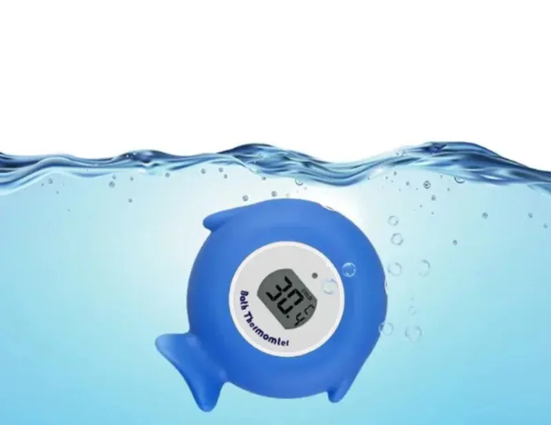 Factory Float Waterproof Safety Digital Baby Bath Thermometer Cute Fish ...