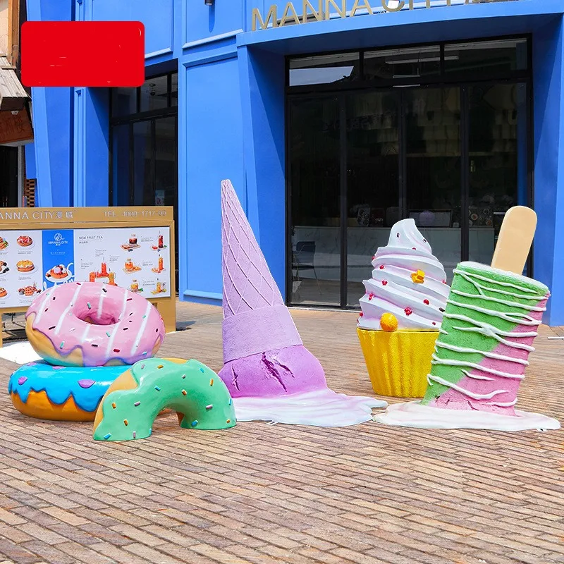 Tall Huge Customized Giant Soft Ice Cream Sculptures - Buy Customized ...