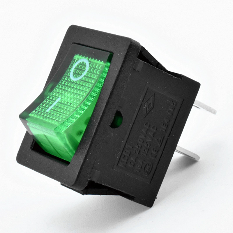 12V DC Power Illuminated Rocker Short Pin Pcb Switch| Alibaba.com