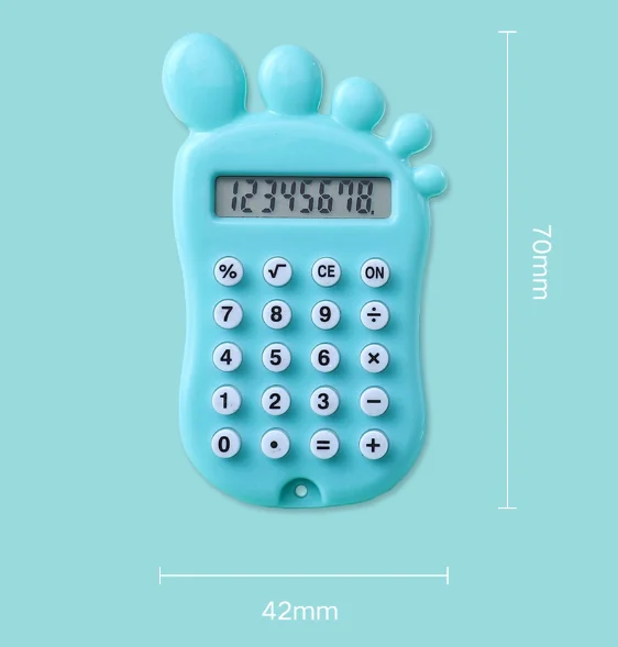 Cute Cartoon Cookie Calculator Fun Mini 8-digit Calculator Student ...