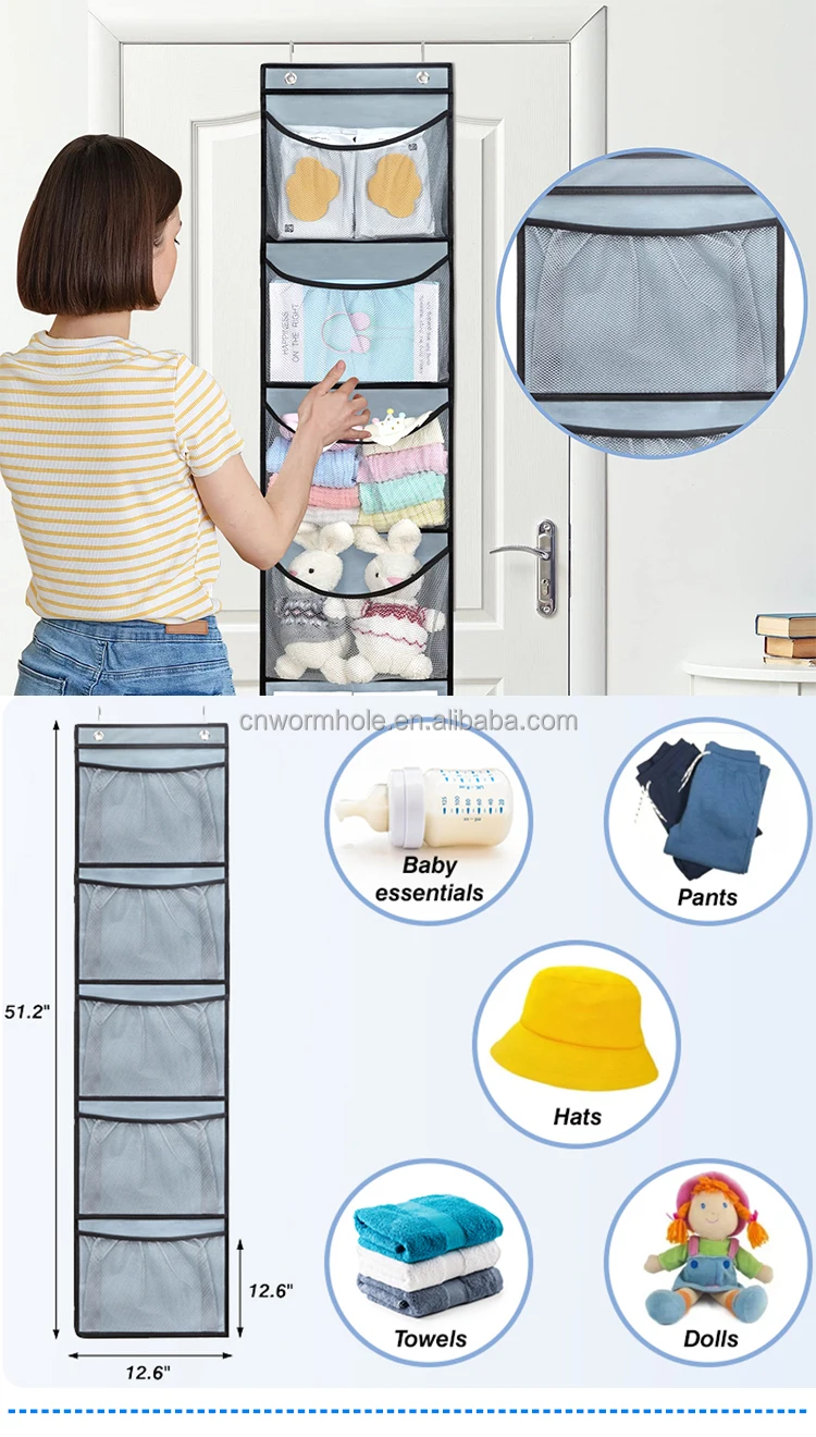 15 Section Clothes Drawers Hanging Closet Organizer Storage Wardrobe ...