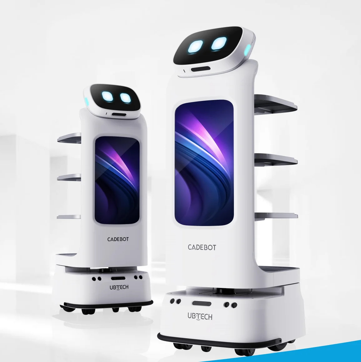 2024intelligent Food Delivery Robot Restaurant Automatic Food Delivery Server Serving Restaurant ...