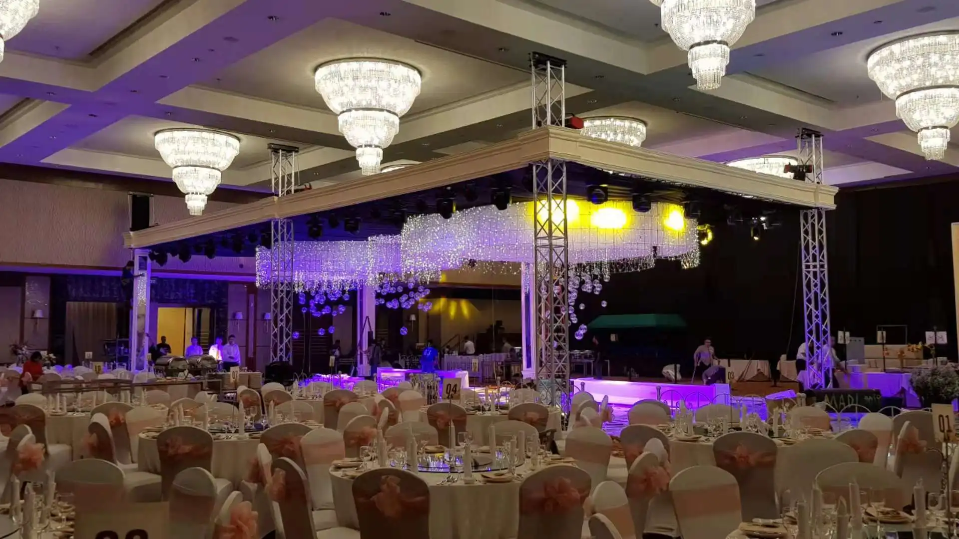 Aluminum Outdoor Event Truss System Concert Roof Truss For Hanging ...