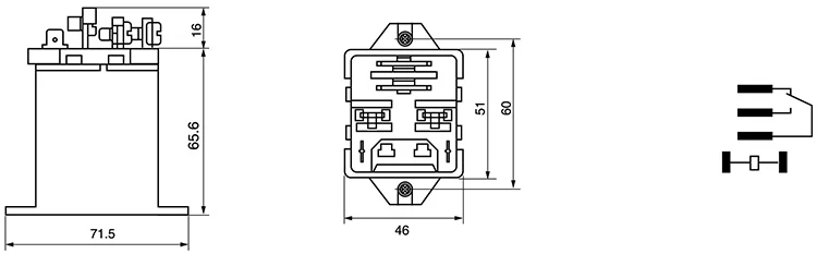 Qianji 12v 80f 60a 100a 5 Pin Control Voltage High Power Relay - Buy ...
