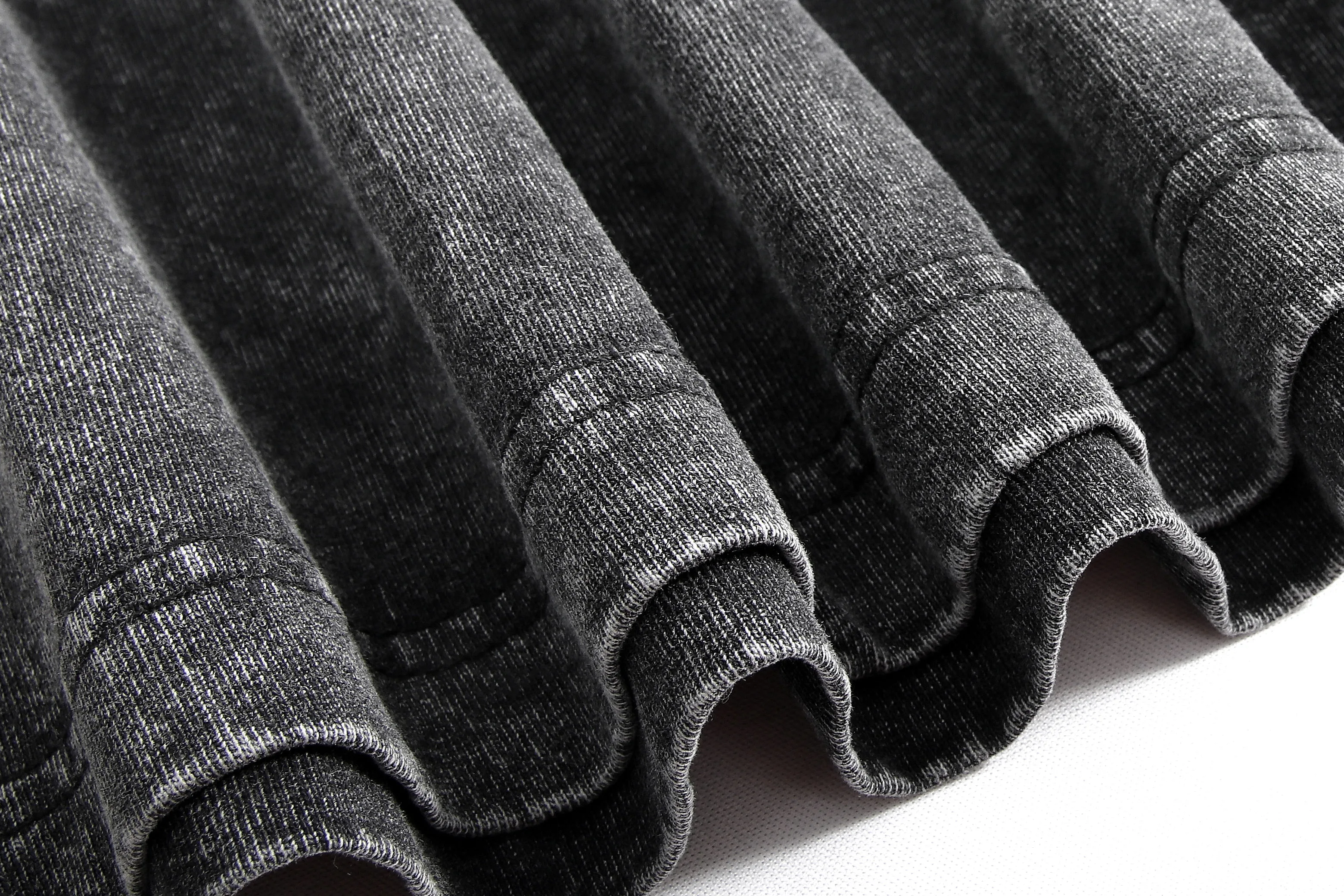 Custom Unisex Wash Faded Black T Shirt Blank Washed Distressed Vintage ...