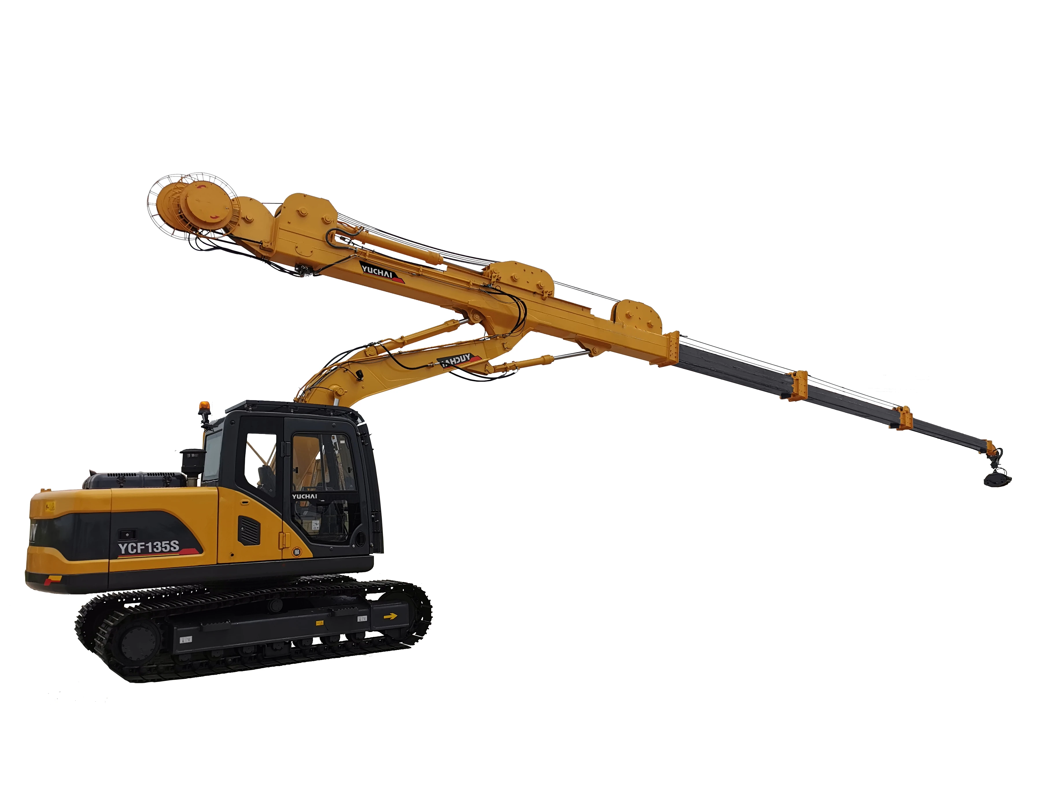 21m/23m/25m Telescopic Boom Crane - Advanced Forestry Machine