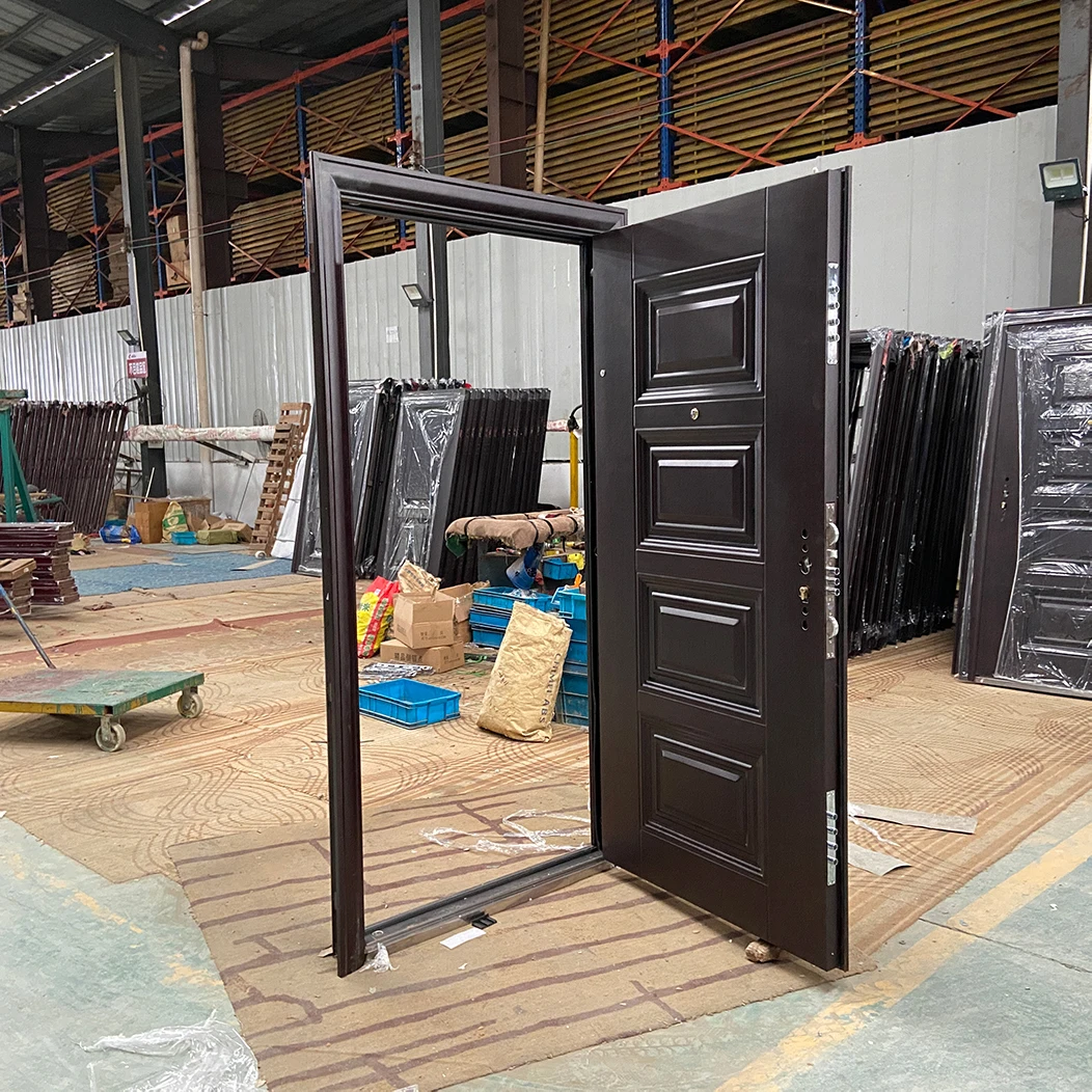 Techtop Homes Main Door Design Wrought Iron Gate Nigeria Door Steel ...