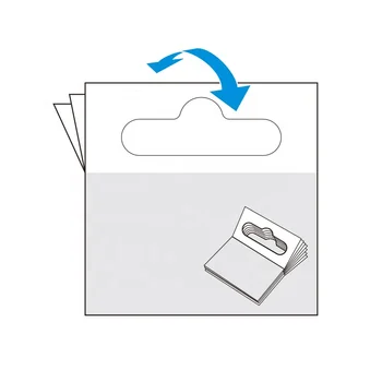 Clear Euro Hole Adhesive Custom Hang Tabs - Buy Flexible Hang Tab,Euro ...