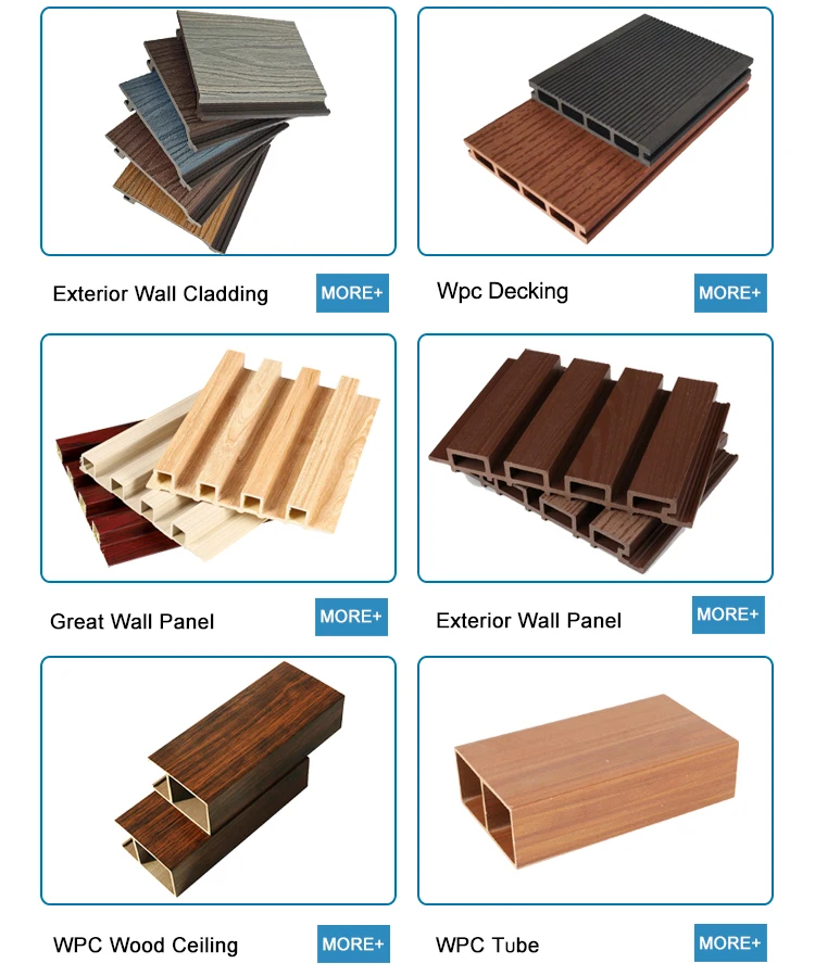 Lambrin Exterior PVC WPC Wall Cladding - Modern Style