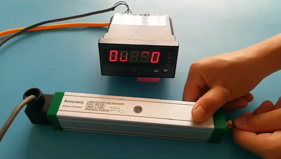 Linear Displacement Position Sensor Transducer Injection Molding Machine Scale 50-1250mm - Buy ...