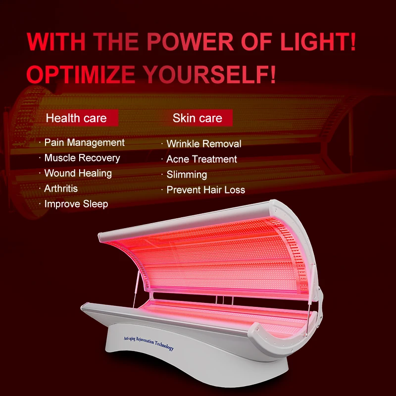 New Model M4n Photobiomodulation Bed Red Light Therapy Bed With Uv ...
