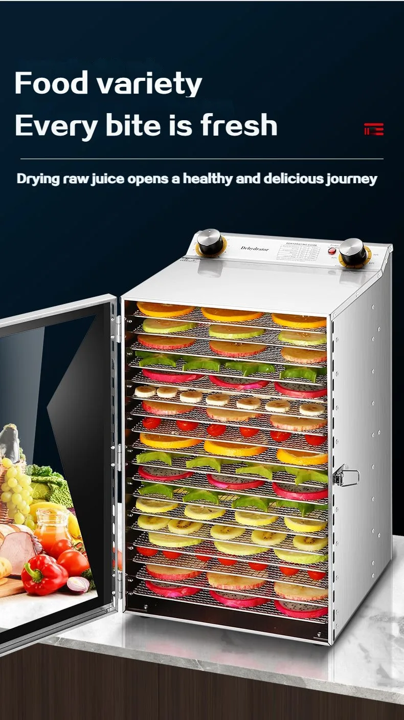 Best Factory Price Wholesale Industrial Touch Screen Food Dehydrator