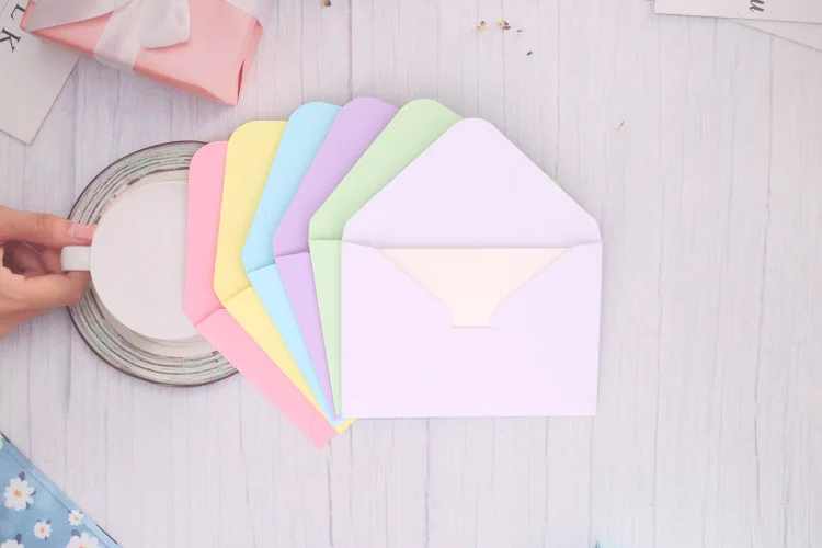 Amazon Hot Sale Colorful Envelope Packaging Customized Business ...