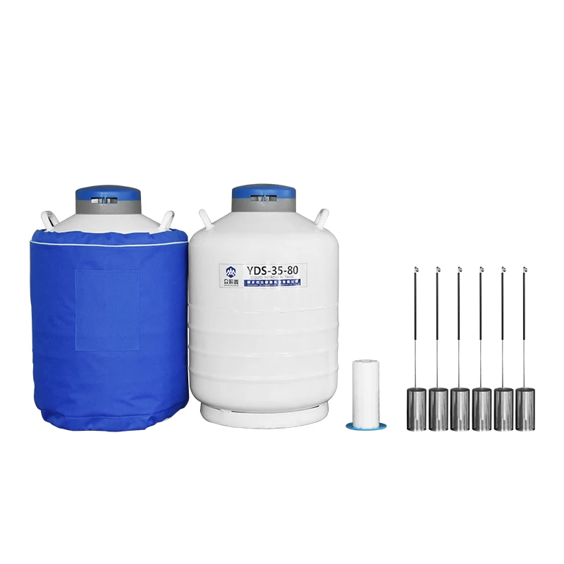 35 Liters Static Storage Liquid Nitrogen Tank Container For Smoke Ice Cream - Buy Liquid ...