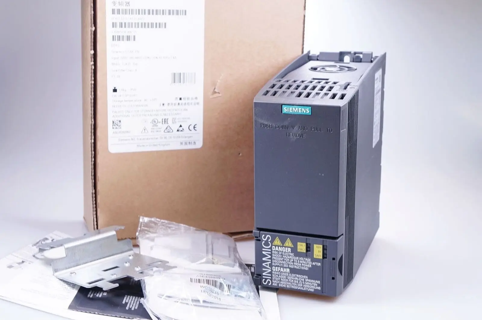 Siemens Inverter SINAMICS G120C PROFINET Ethernet/ip
