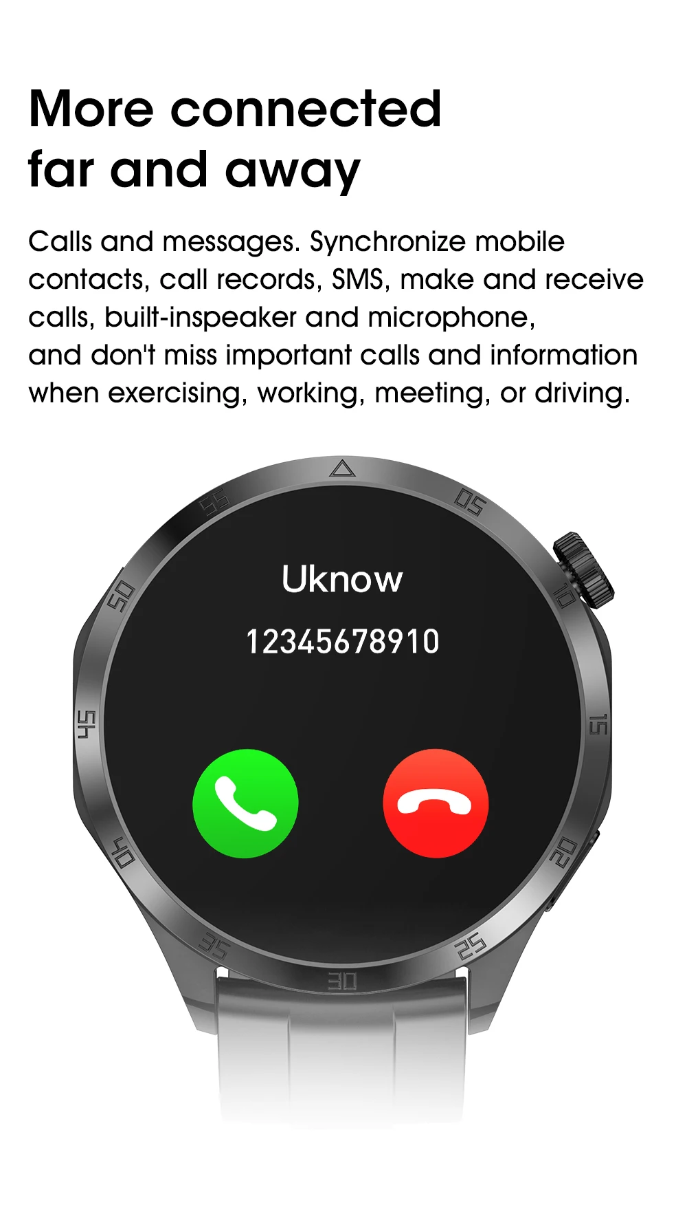 New Business Large Screen Watch Gt4 Max Smartwatch Offline Payment Health Ai Remote Control ...