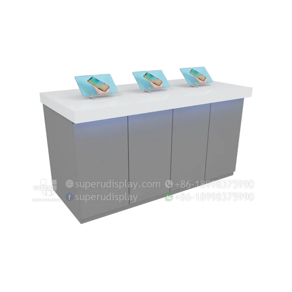Mobile Phone Display Table for Cell Phone Sale Custom Shopfittings
