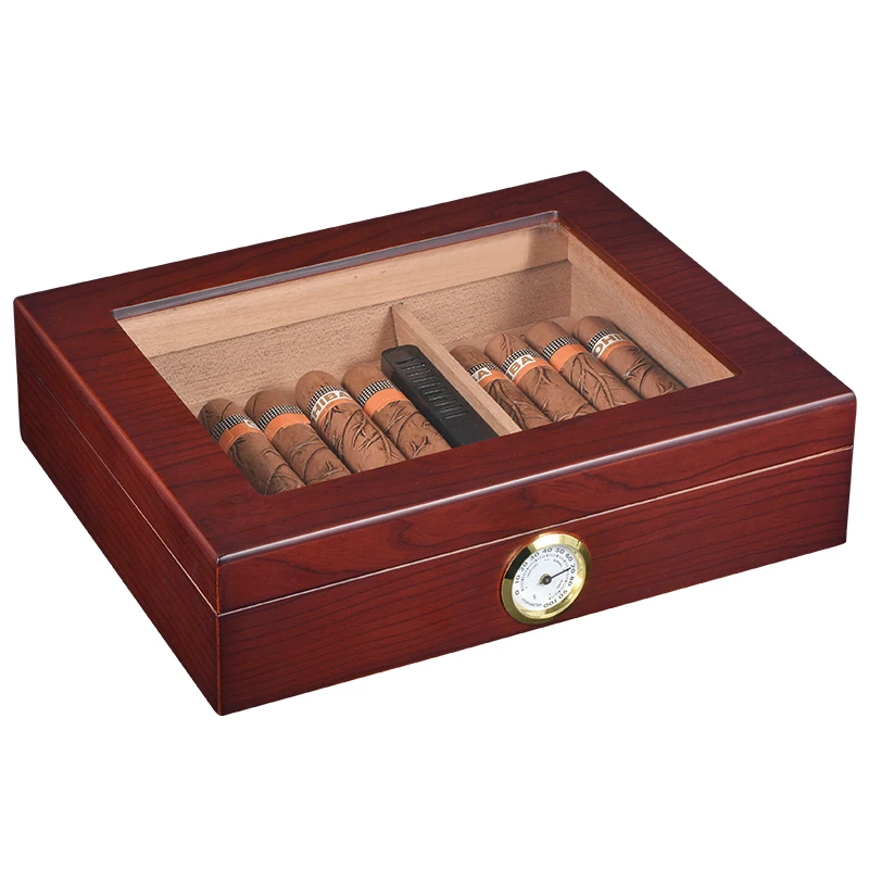 Luxury Custom Cased Cedar Box - Perfect for Cigars & Cigarettes