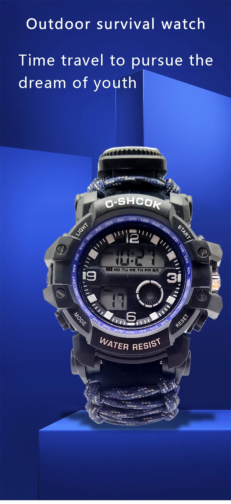 Emak 2020 New Hot Selling Outdoor Multifunctional Camping Emergency ...