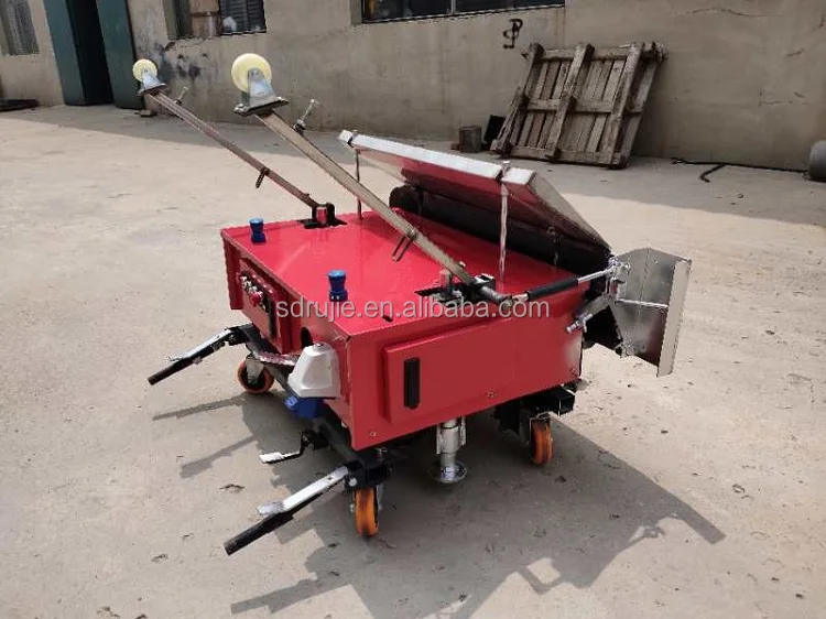 Wall Render Machine Automatic Cement Mortar Rendering Machine - Buy ...