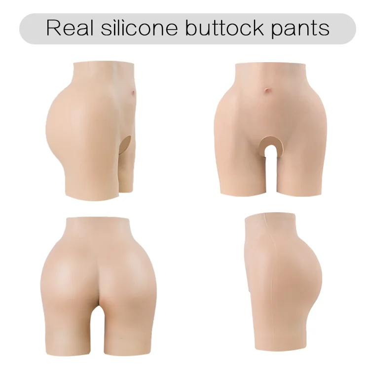 100% Silicone Filled Fake Butt Hips - Enhance Your Curves