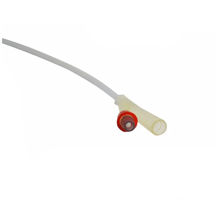 Medical Temperature Sensor Double Balloon 2 3 Way Foley Catheter