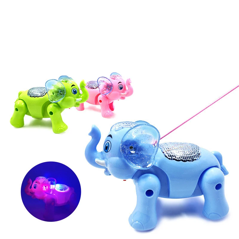 Wholesale Cute Cartoon Elephant Light and Music Toy