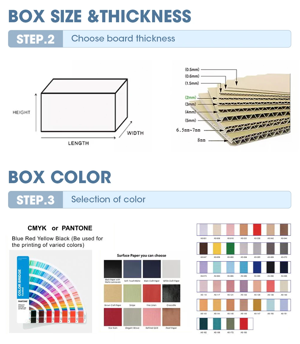 Customized Printing Food Grade Eco Friendly Food Packaging White Paper ...