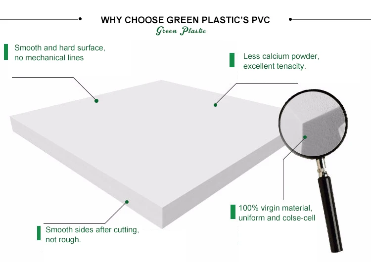 Komatex Quality 3mm 5mm 8mm 1220*2440mm White Forex PVC Sheets for Signs