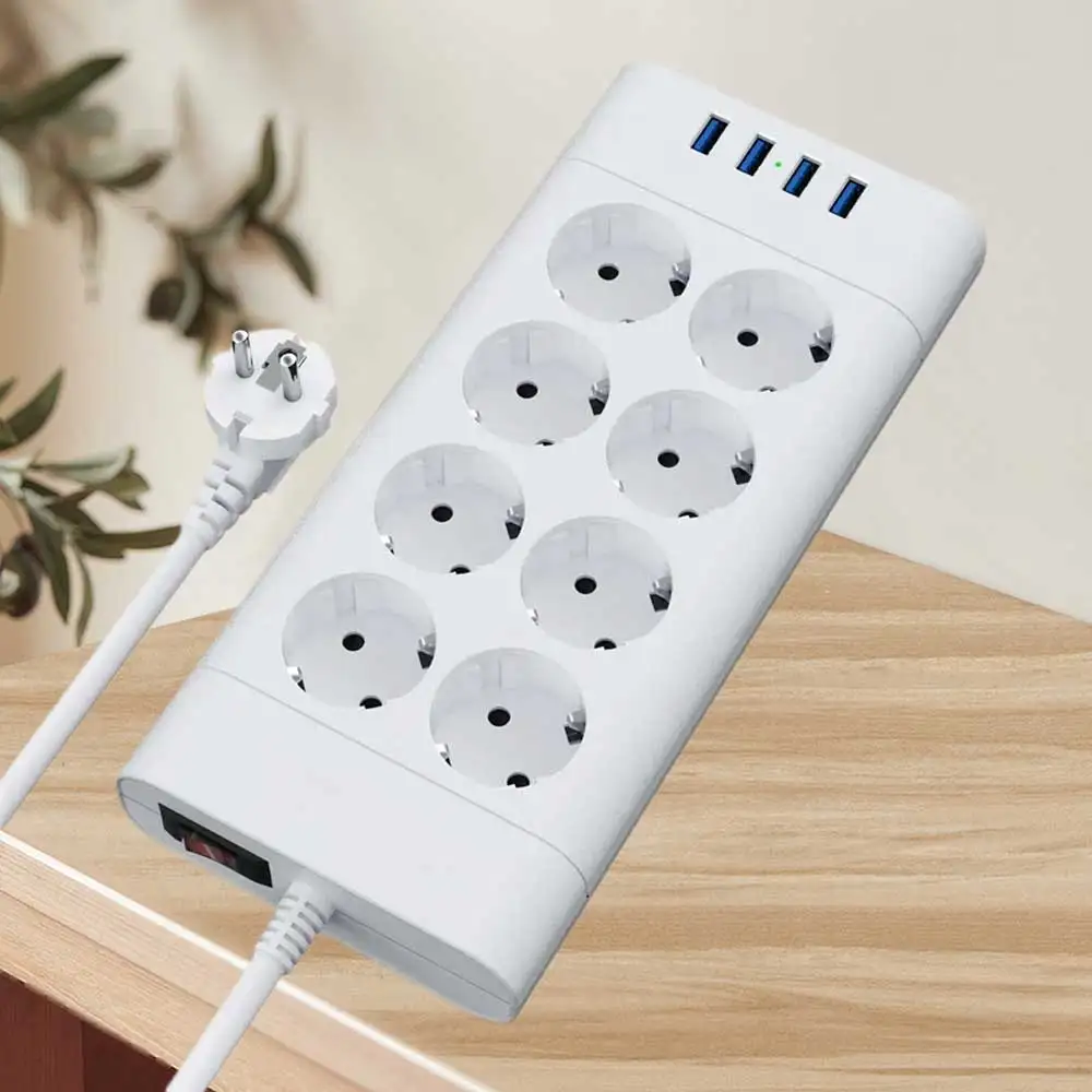 Oswell Portable Switch Usb Power Multiple Socket Adapter Spaced Outlets ...