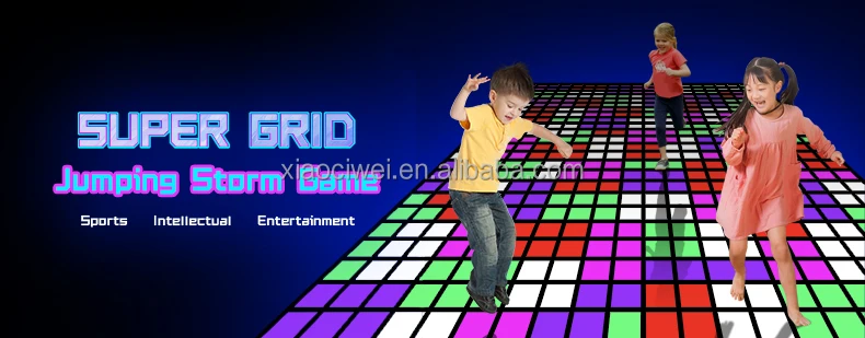 Super Grid - Interactive LED Dance Floor Game by XCW
