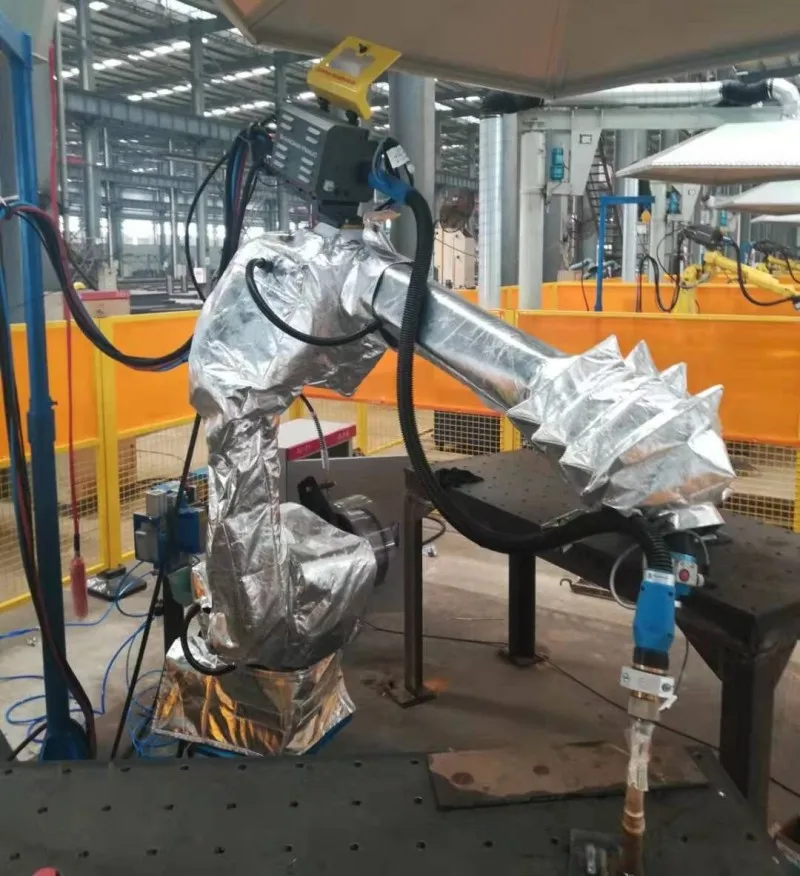 High Temperature Resistant Welding Robot Protective Cover
