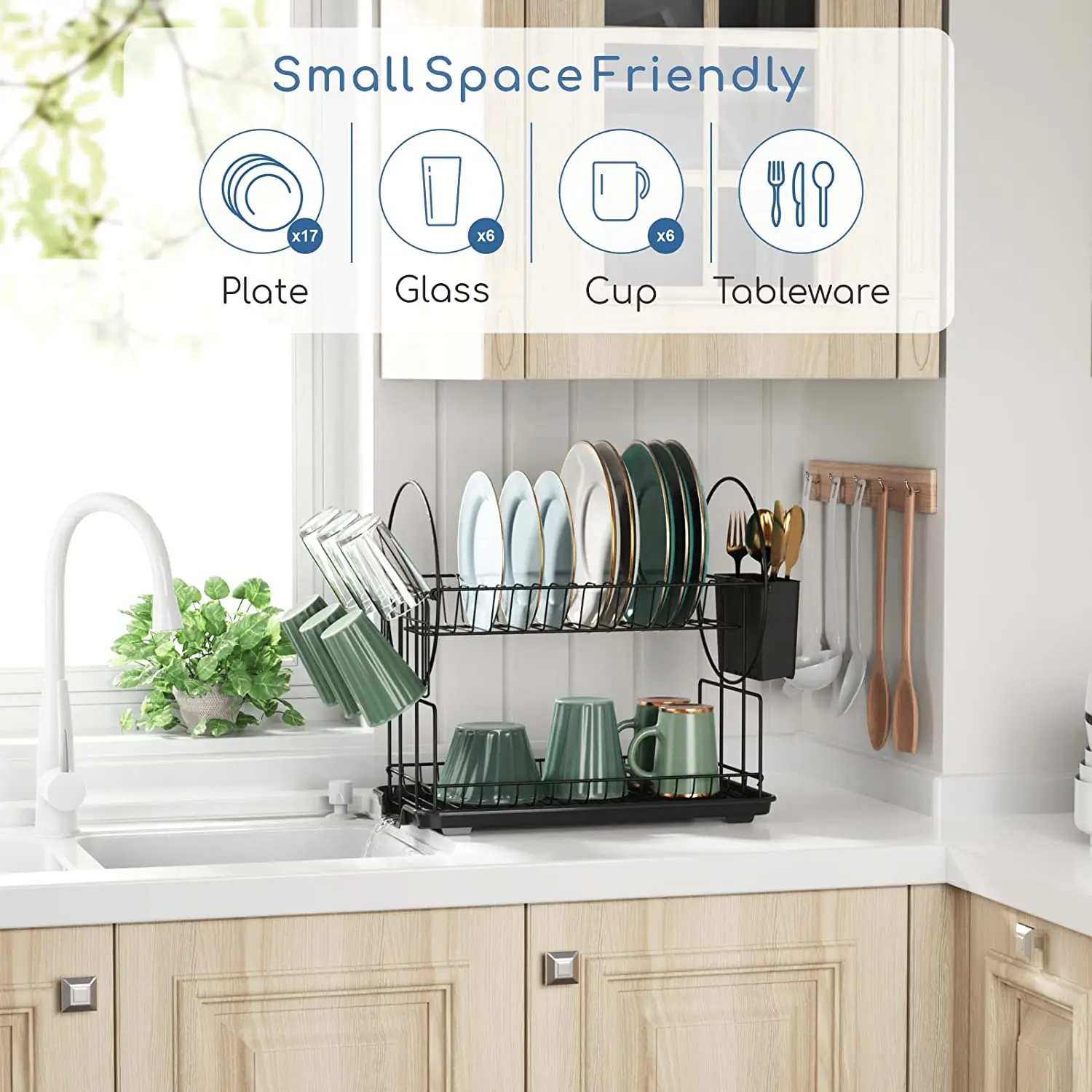 Bx Group Kd Structure Kitchen Dish Drying Rack Stainless Steel 304 ...