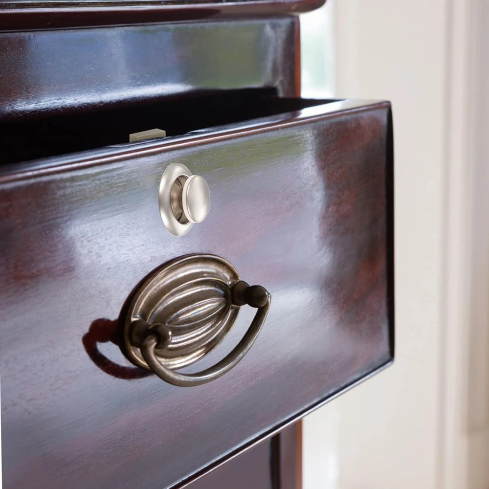 Secure Your RV Cabinets with Mini Push Button Latch Locks