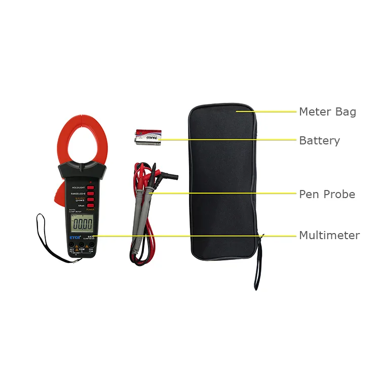 ETCR6470 Digital Earth Clamp Meter - Precision AC/DC Measurement