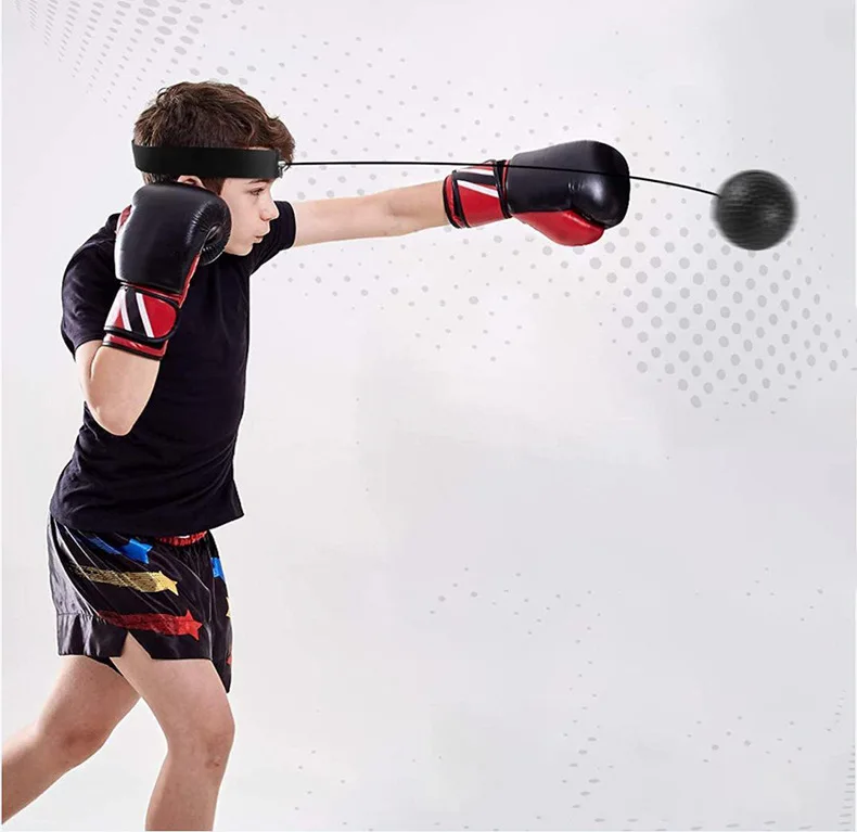 Speedball Punching Ball Boxing Speed Trainer Headband Punching Training ...