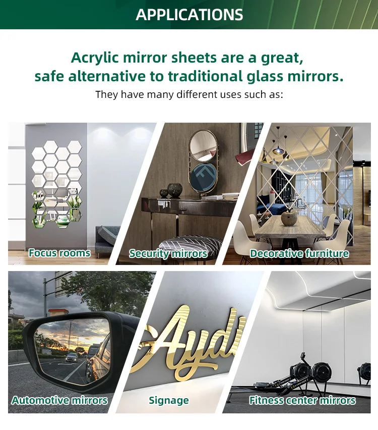 Alibaba.com: Gold mirror acrylic sheet, colored plexy glass mirror ...