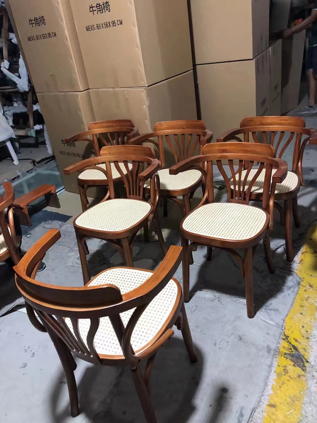 Commercial Restaurant Modern Coffee Table Chair Set Wooden Cafe Table ...