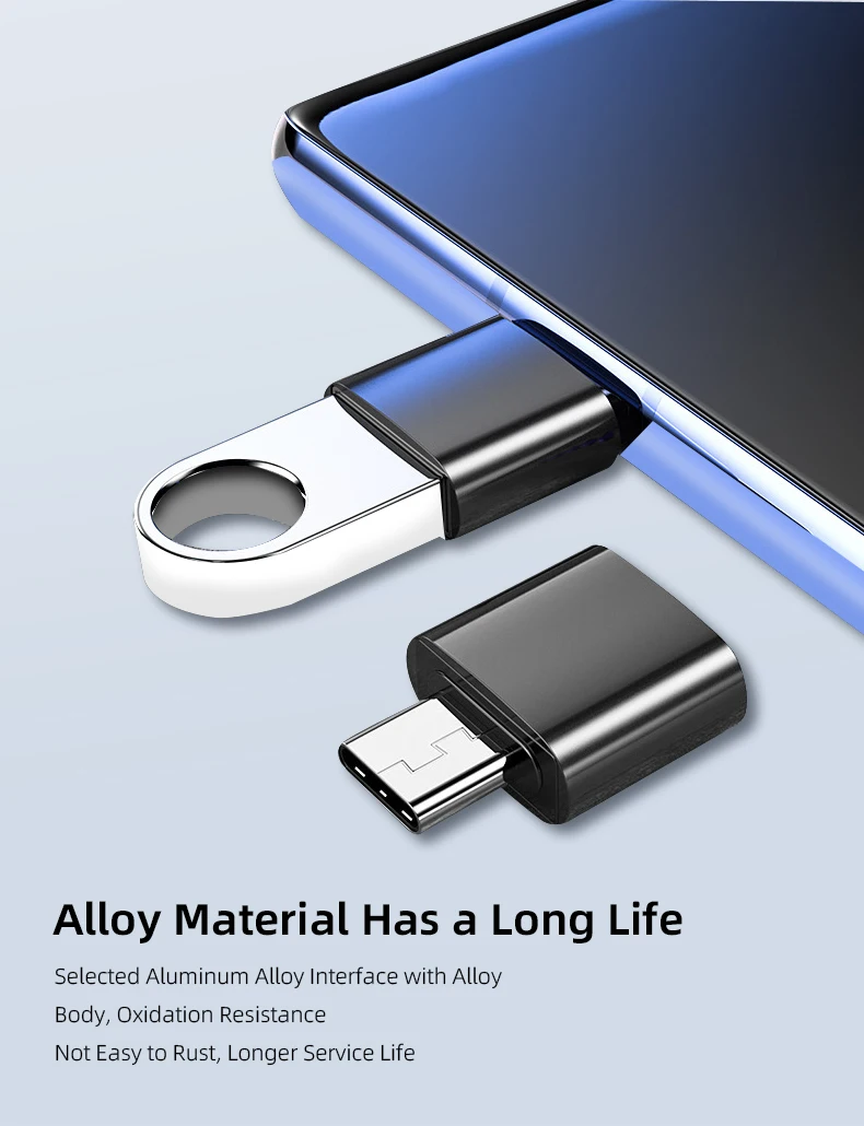 USB 3.0 to Type C OTG Adapter - Fast Data Transfer Solutions