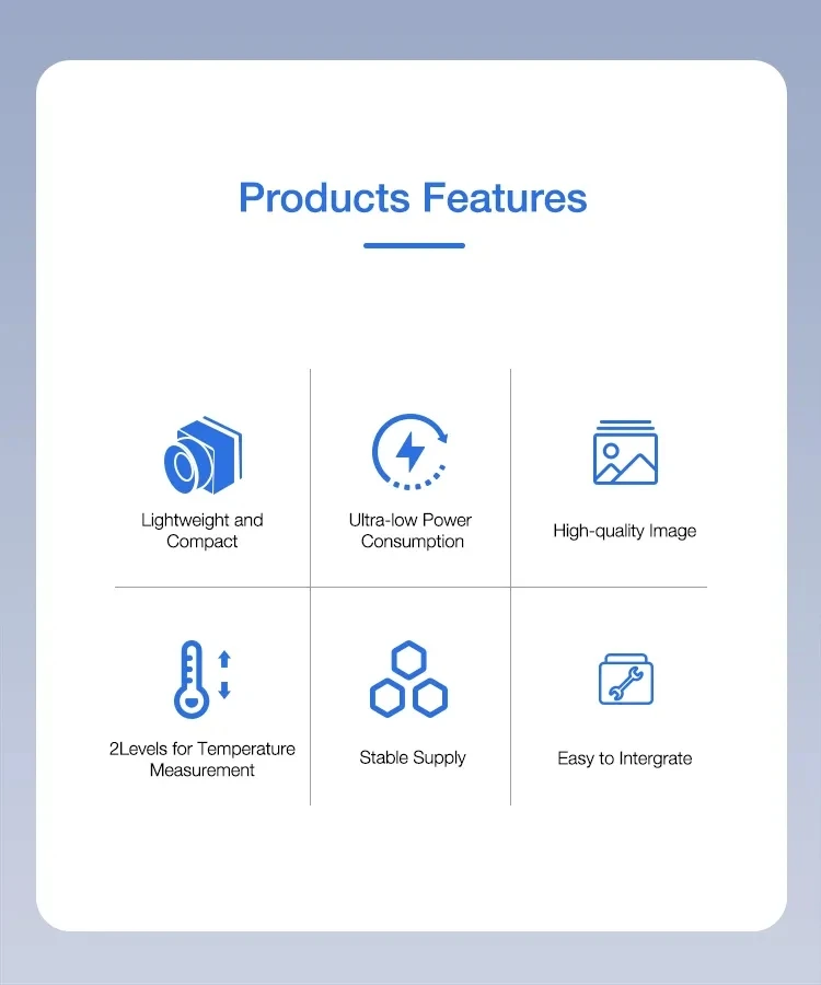 Drone Thermal Camera Long Detection Distance Mini Uncooled Infrared ...