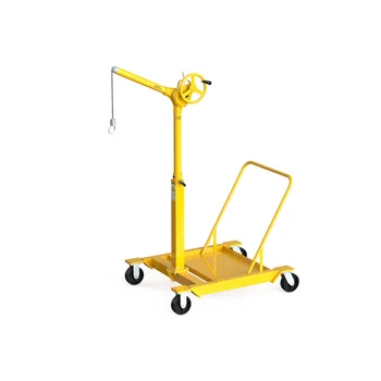 200kg 300kg 500kg 1ton Mobile Mini Crane Portable Small Lift Floor ...