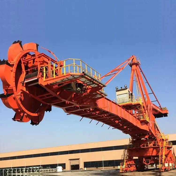 Heavy duty bucket wheel stacker reclaimer for coal| Alibaba.com