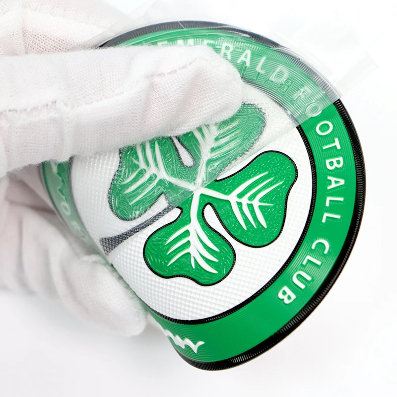 Label stickers round 3d heat transfer rubber letter silicon patch logo ...