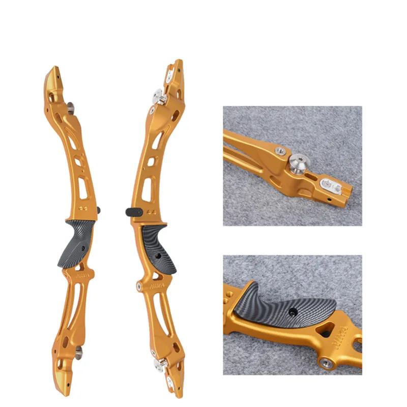 25" Ilf Recurve Bow Riser Right Hand 3k Carbon Fiber Handle Traditional ...