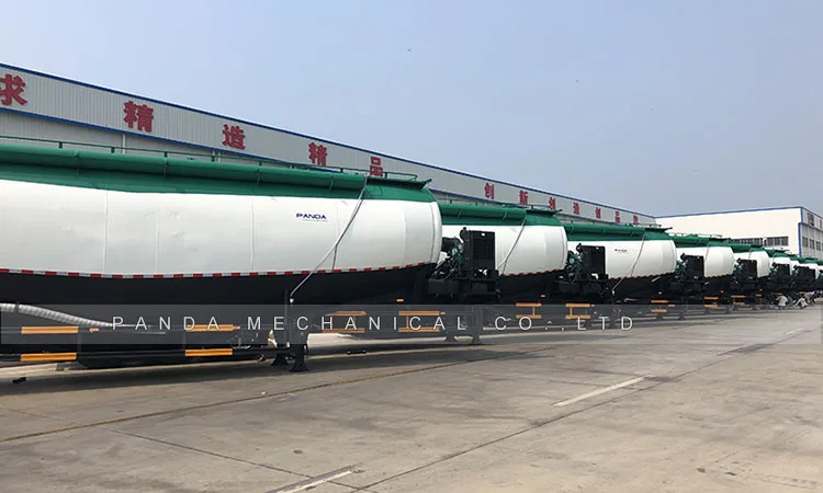 Banana Shape Capacity 60m3 Cement Bulker Tanker Trailer