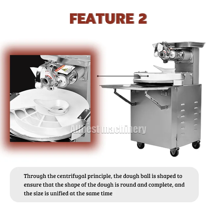 110V Multifunctional Dough Ball Manufacturing Tool for Italy