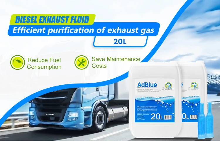 VDA Certificate Ad Blue 20L DEF Fluid for Diesel Emissions